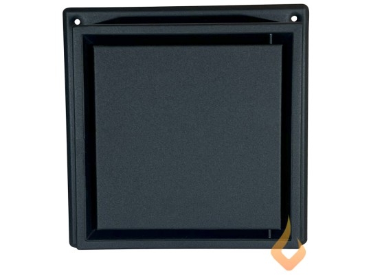 DW Gassrør Pipehatt horisontal sort til Ø:100/150mm | Megavarme